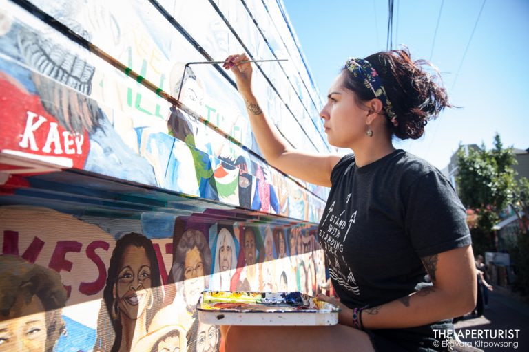 Women of the Resistance: Next wave of mujeres muralistas brightens ...