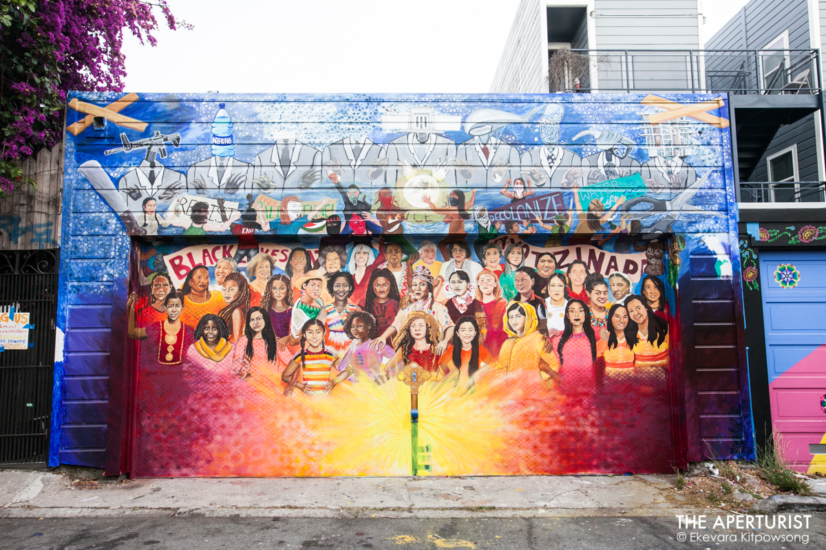 Women of the Resistance: Next wave of mujeres muralistas brightens ...